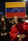 Protest in Albuquerque against attack in Venezuela: Photos