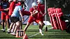 Check out UNM football players gear up for day one of their fall ...