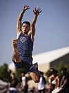 A historic morning for La Cueva's Tanner Montano, who tied state's ...